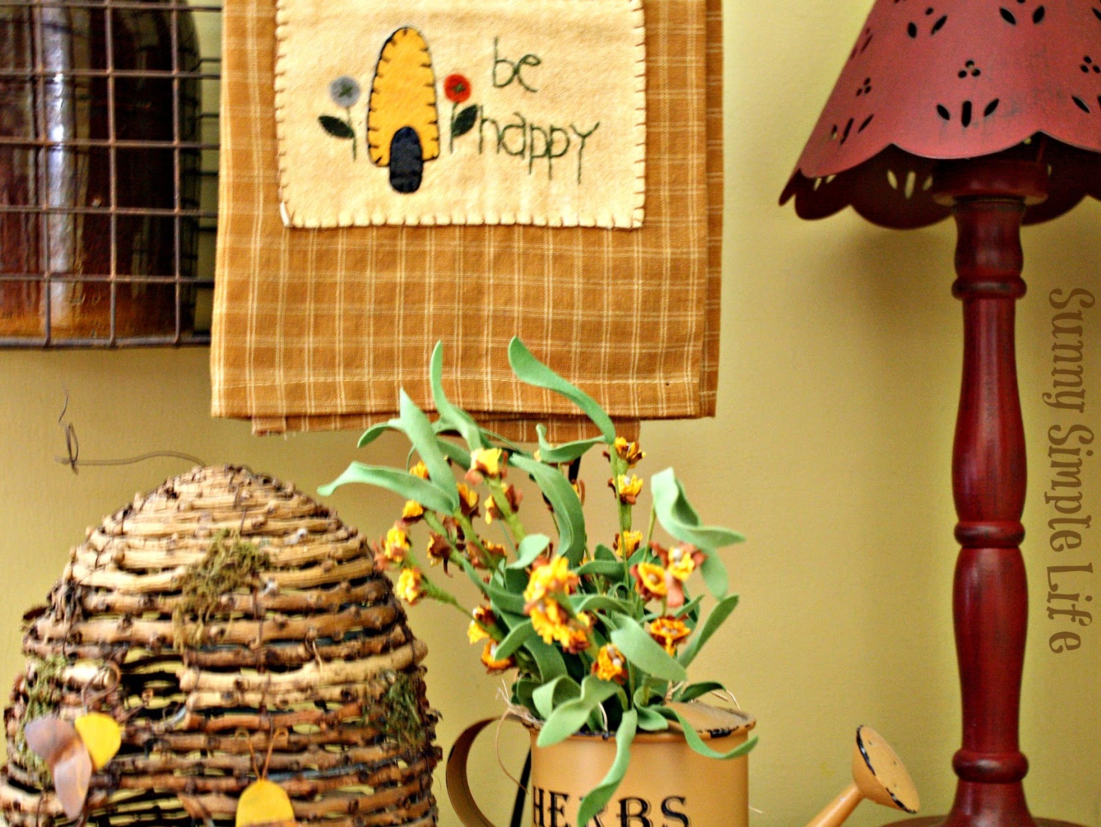 Sunny Simple Life: September Decor, Sights and Smells